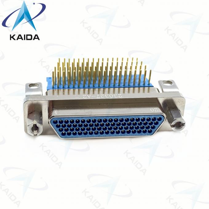 Elbow PCB MIL-DTL-83513 Micro-D Connectors Plug With Pin 83513 Connector