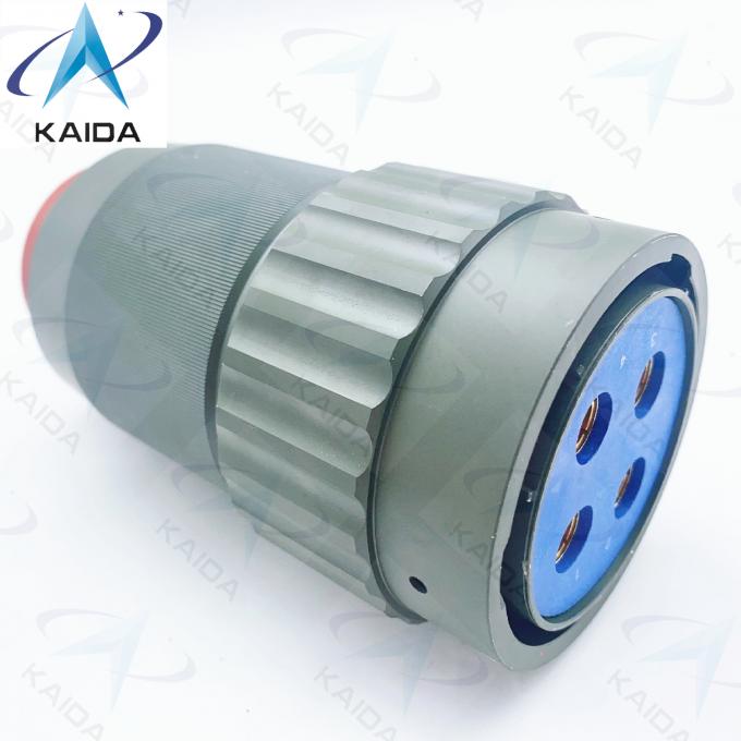 Y50DX Series Circular Electrical Connector Aluminum Olive Green Cadmium ...