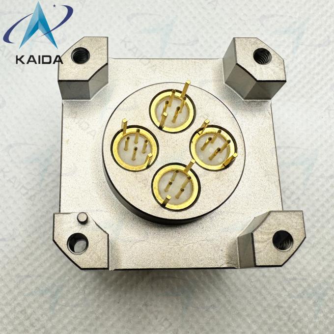 Customed connector with Quadrax PCB Contatcts