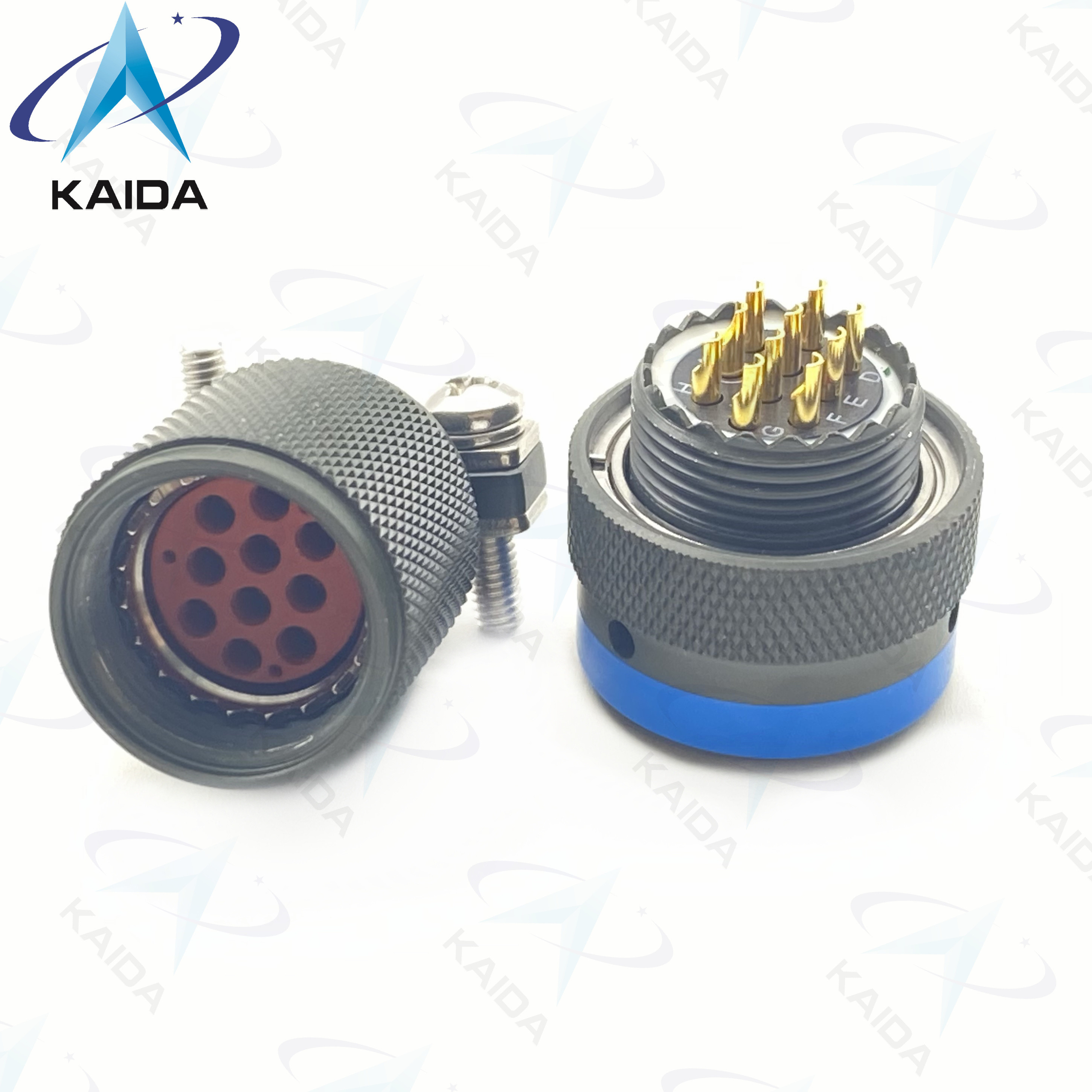 Olive Drab Cadmium MIL-DTL-26482 Connector I MS3116F12-10S Straight ...