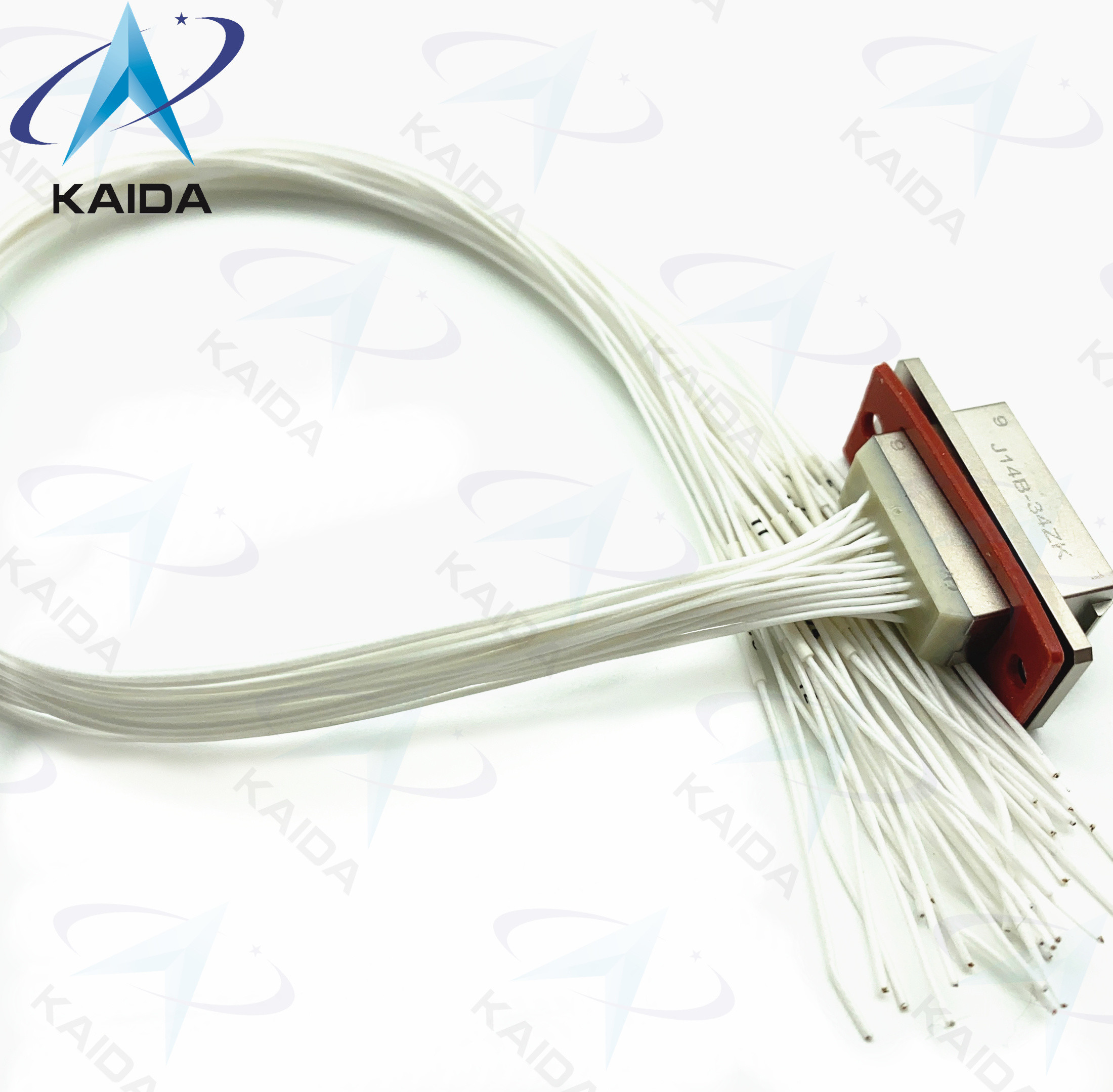-55°C To 125°C J14 Connector 34 Female Pins Rectangular Power ...