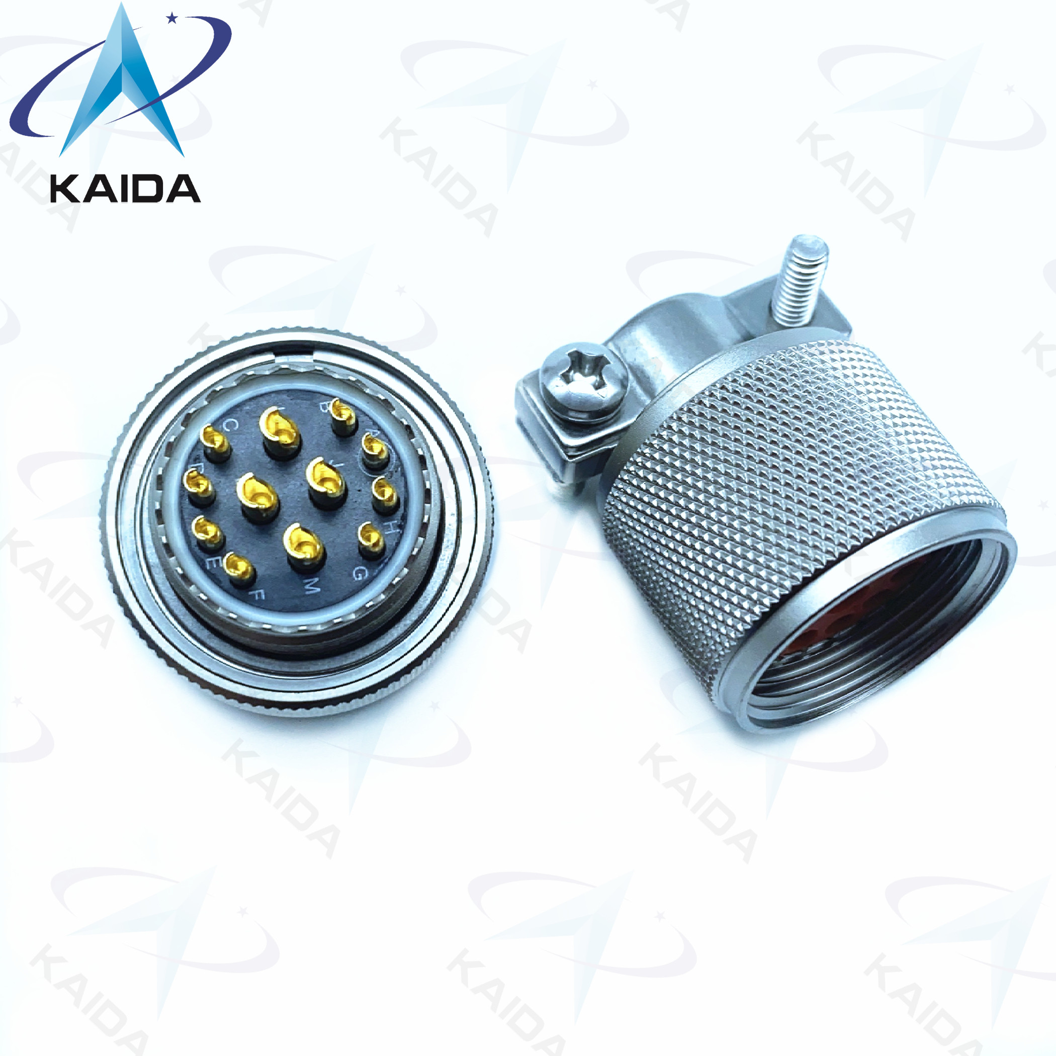 Crimp MIL-DTL-26482 Connectors Miniature 12 Female Pins Mil Dtl 26482 ...