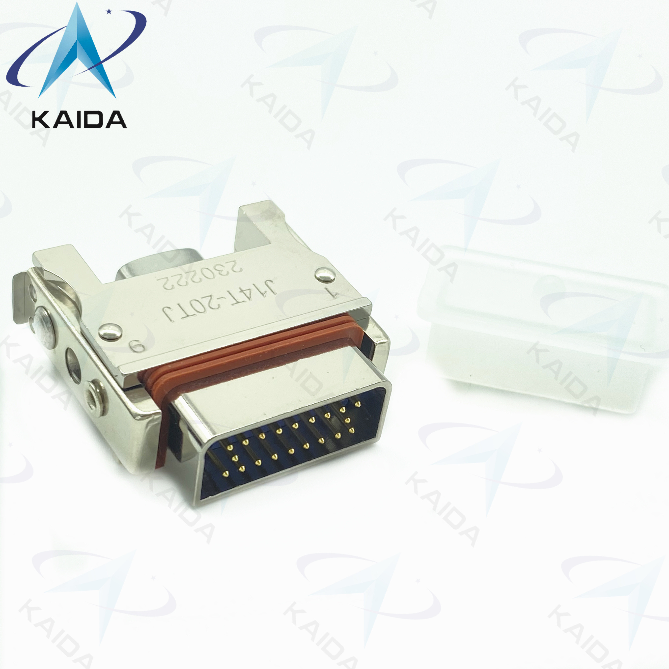 Gold Plating J14 Connector Plug With Pin Light Weight Military Spec ...