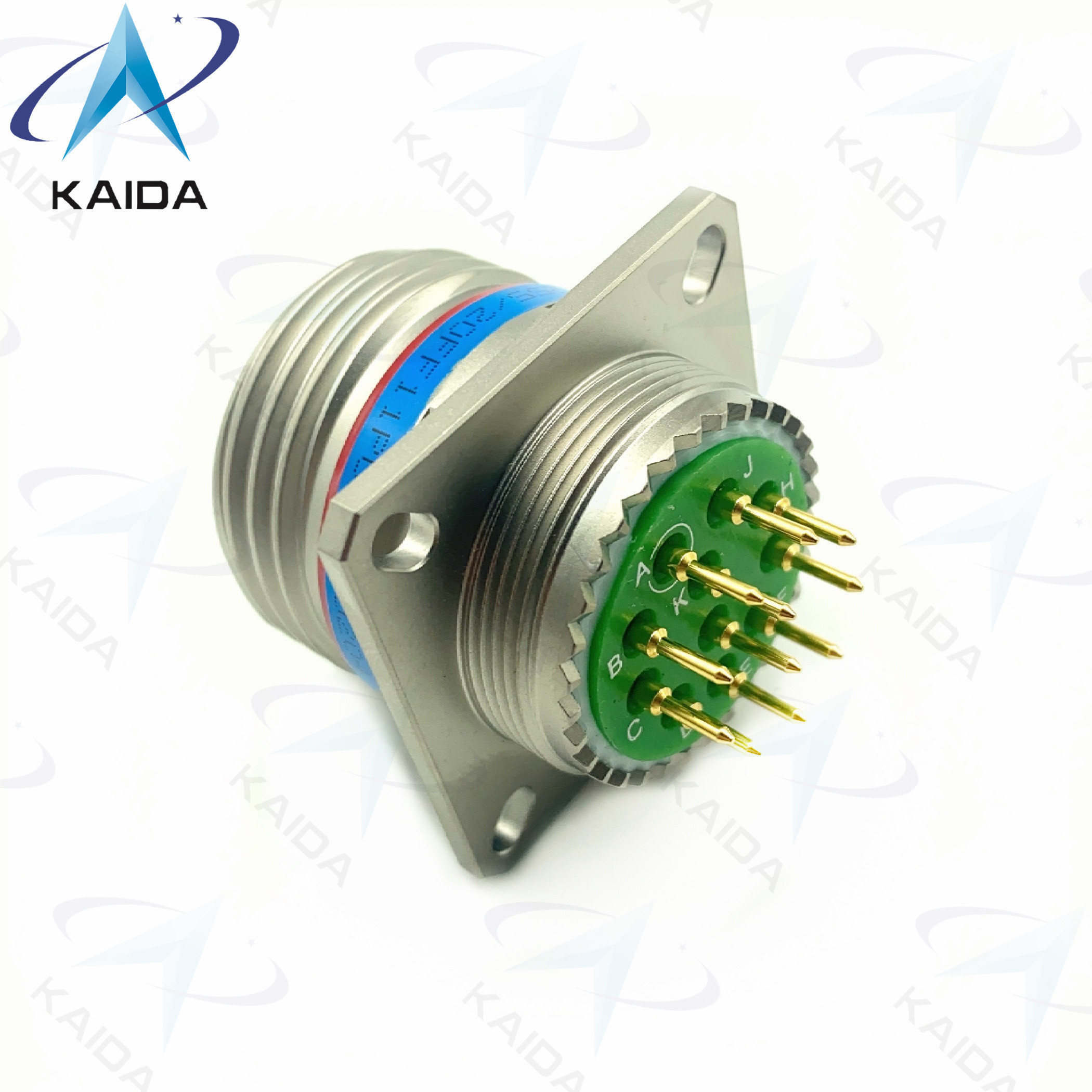 Short PCB Tail Type MIL-DTL-38999 Series Ⅲ Receptacle Connector D38999/20FF11PCN Electroless ...