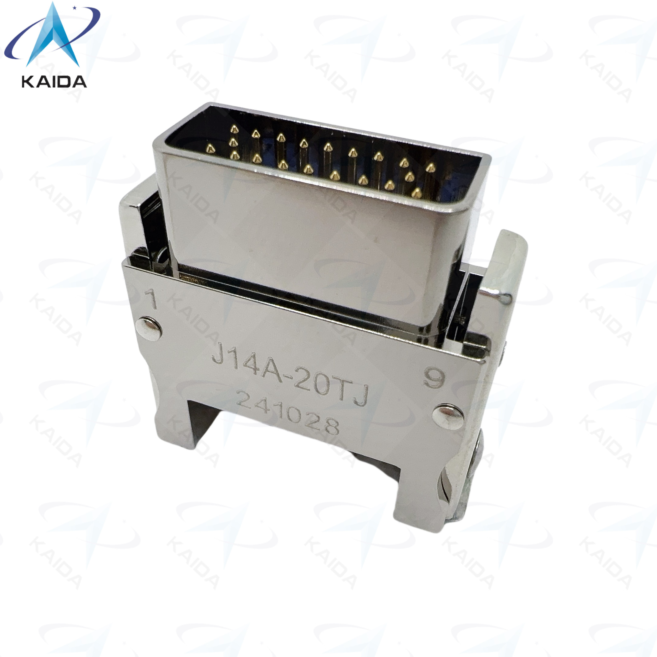 3A Gold Contact J14 Connector for Extreme Temperatures Rectangular ...