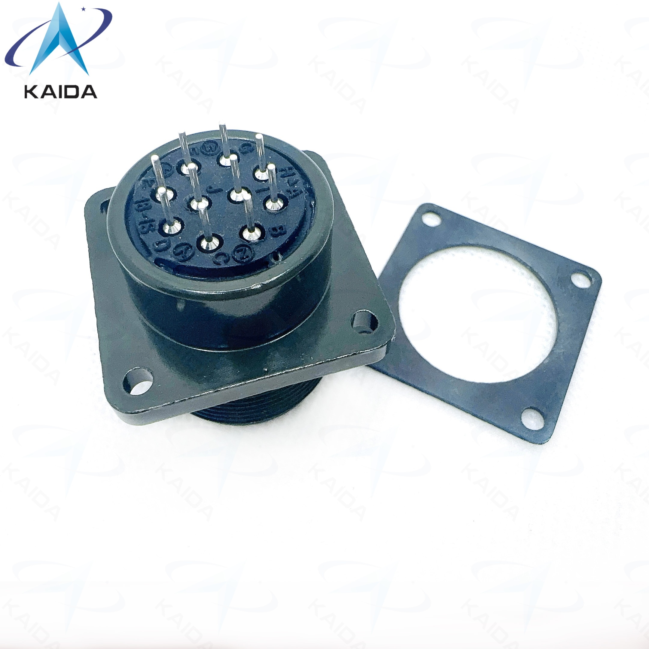 High Temperature Circular Electrical Connector -55C To 175C for PCB ...